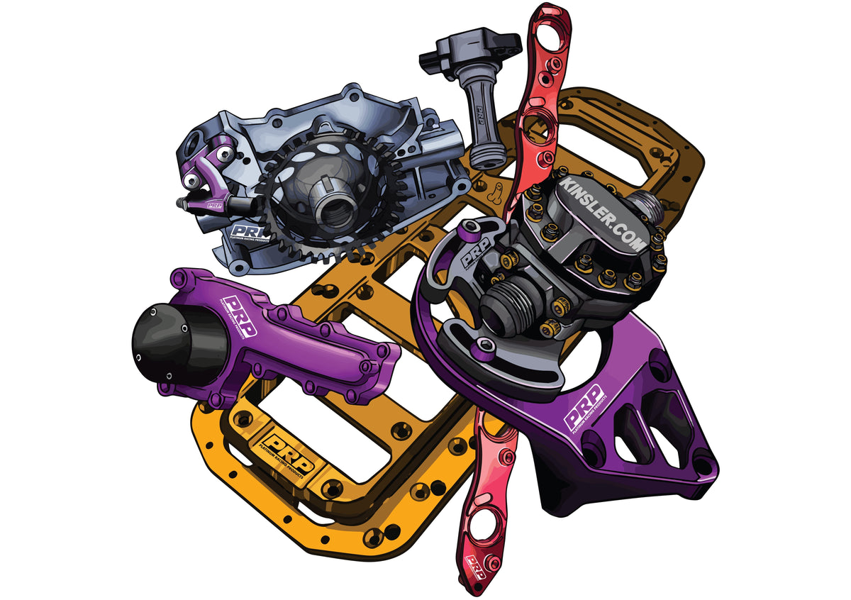 PRP Automotive Sticker — Automotive Fittings