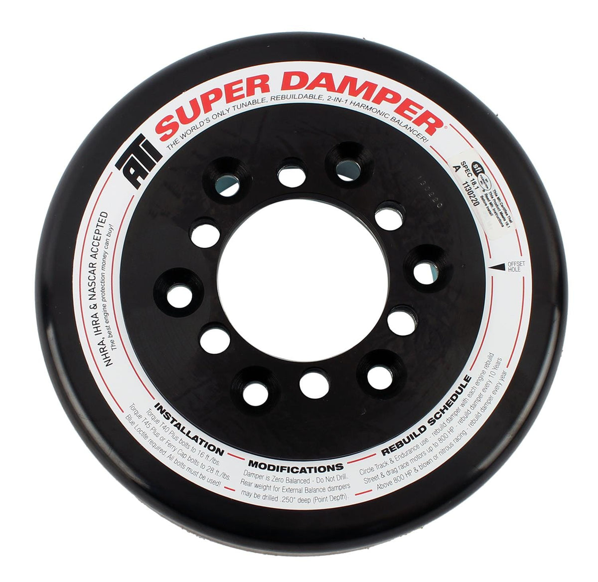 ATI Super Damper Harmonic Balancer Shells ATI918442E99 — Automotive ...