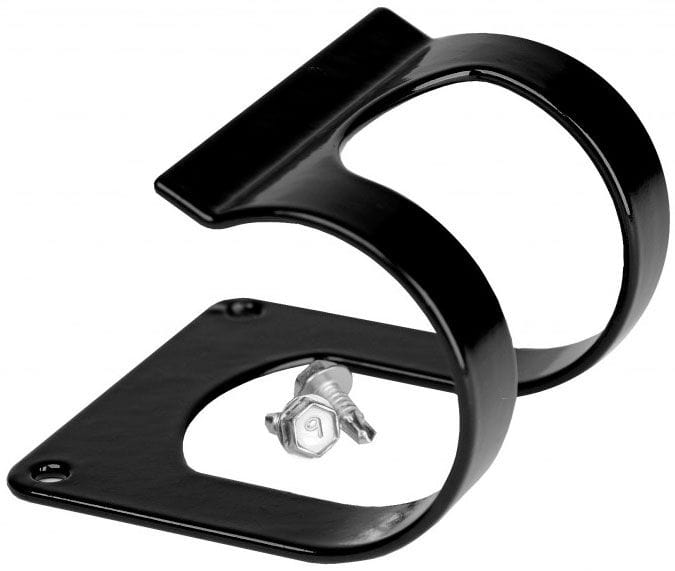 Fuel Filter Mounting Bracket with Rubber Coating, Black — Automotive ...