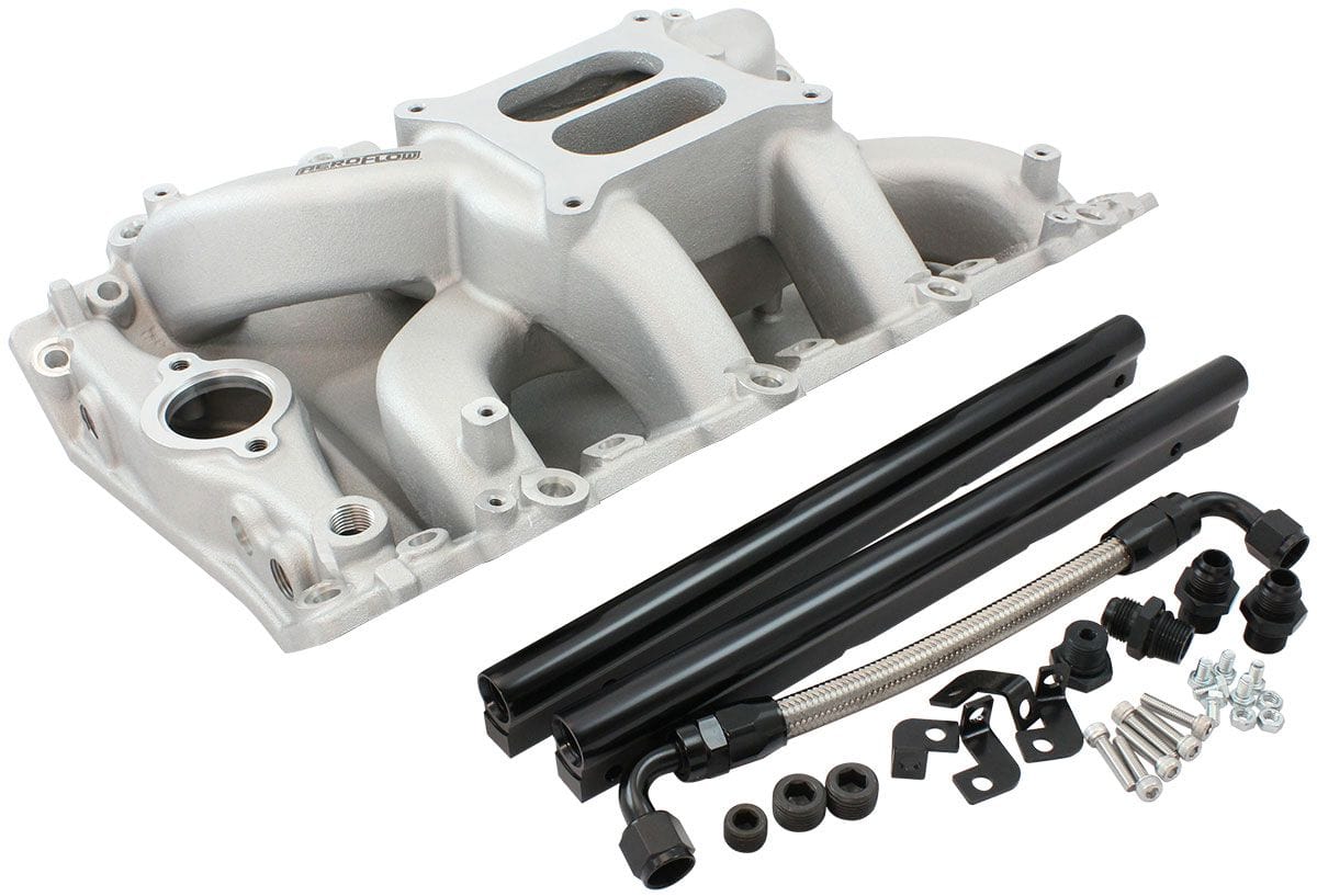 Holden 304 EFI Air Gap Dual Plane Intake Manifold, Natural Cast Finish ...