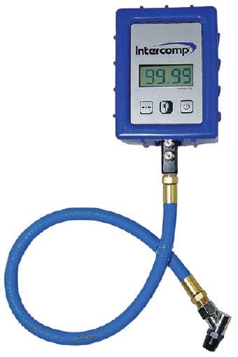 Intercomp Digital Tyre Pressure Gauge with Angle Chuck — Automotive Fittings