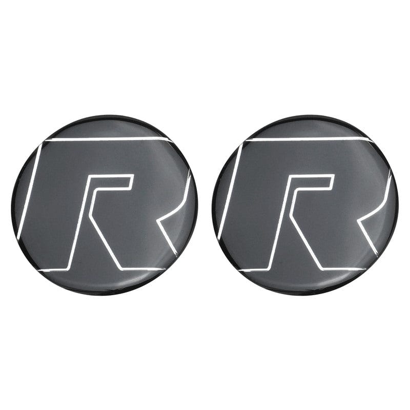 RTS Axle Decal Stick-on, Plastic Moulded, White Lettering, Pair ...