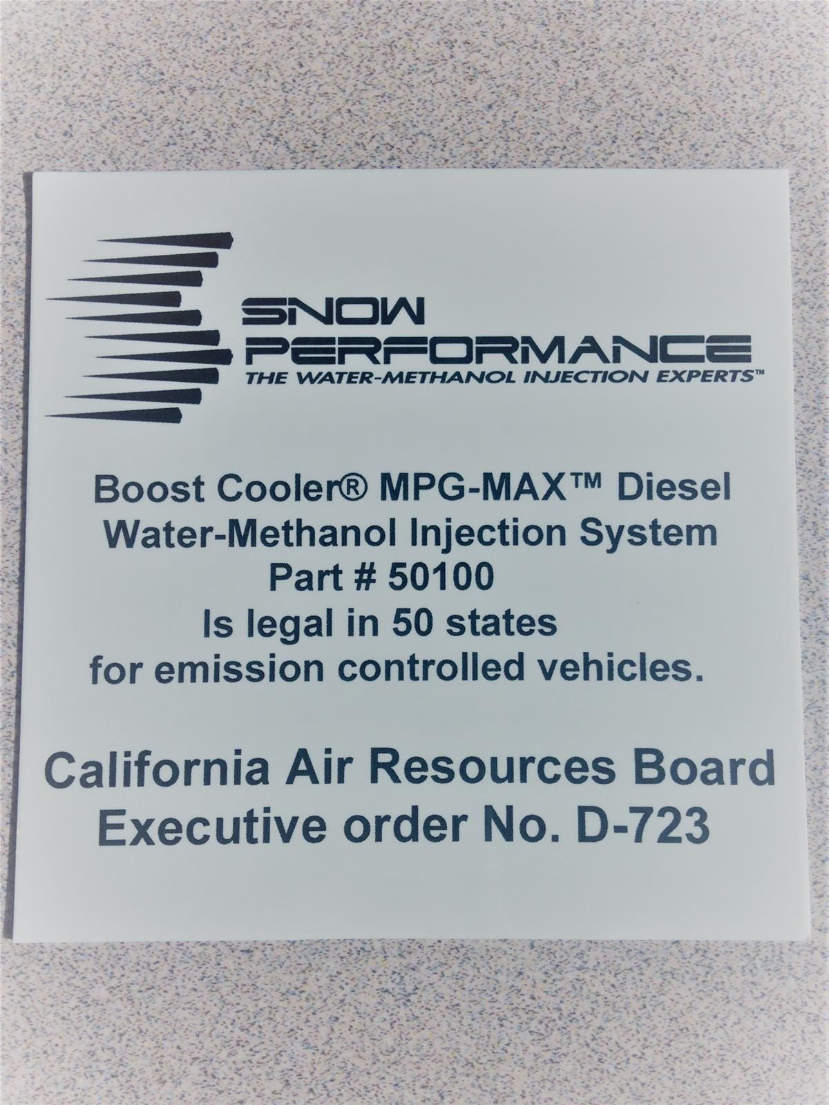 Snow Performance Boost Cooler Stage-3 Diesel Water/Methanol Injection ...