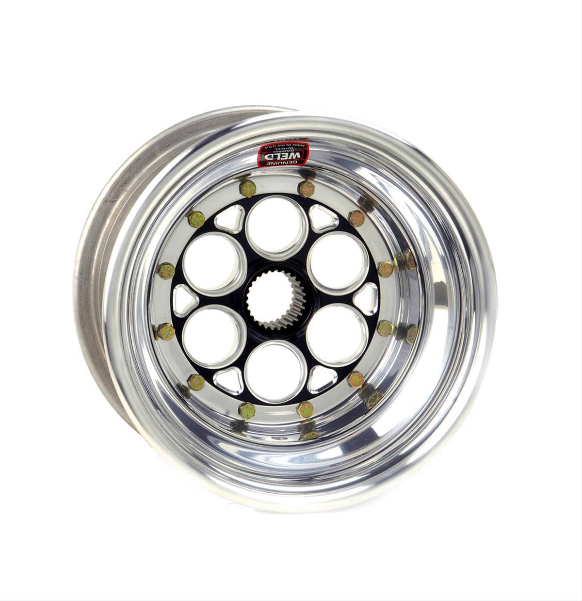 Weld Racing Magnum Midget Spline Black Anodized Wheels 736B-31053 ...