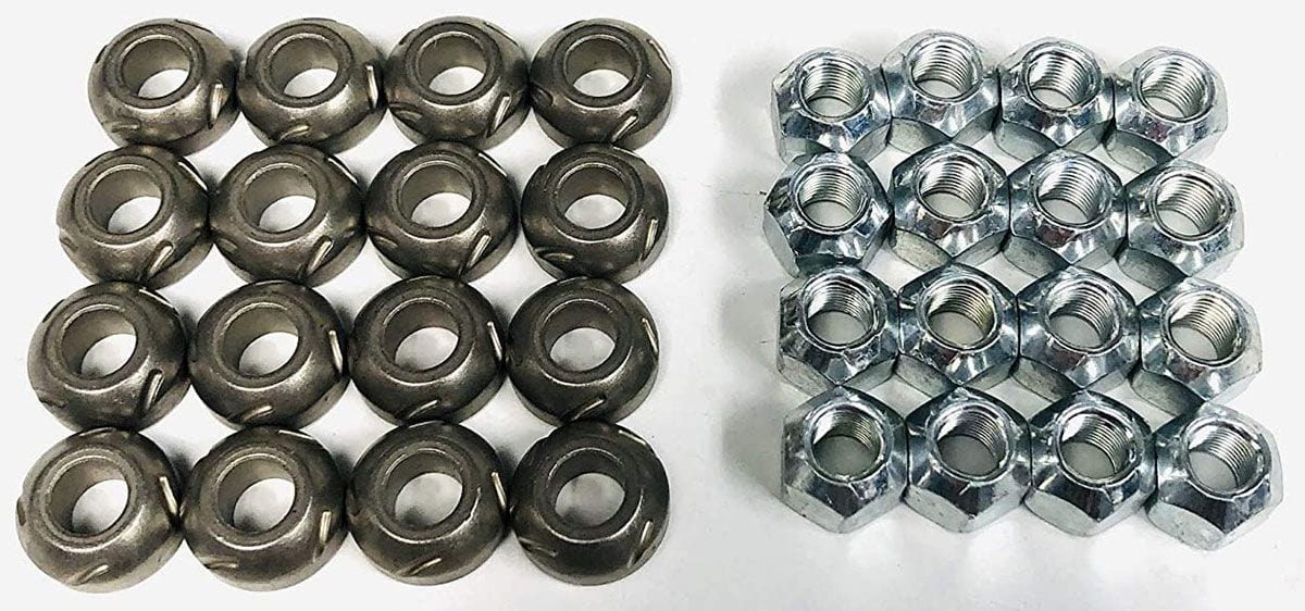 Grooved Rocker Arm Pivot Ball & Nuts PR66924C — Automotive Fittings